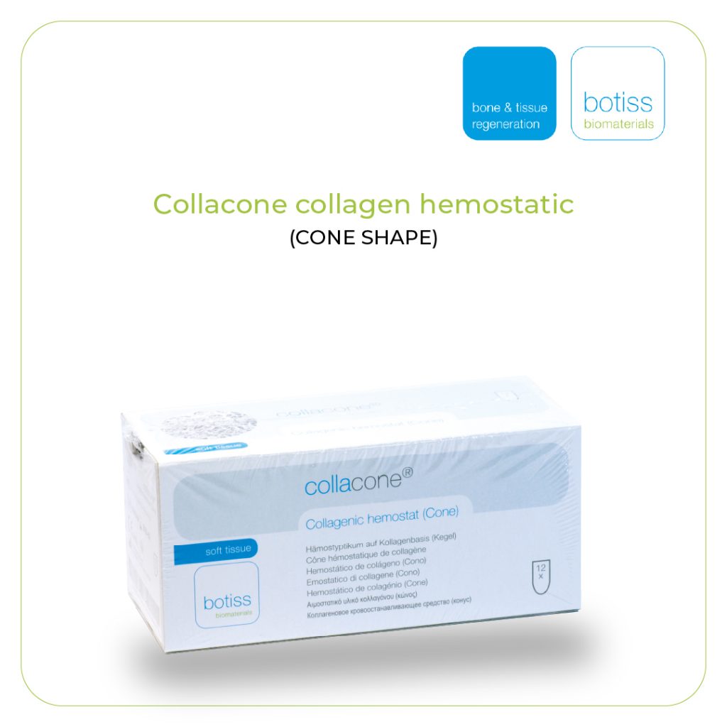 Collacone collagen hemostatic (CONE SHAPE) - SA Dental