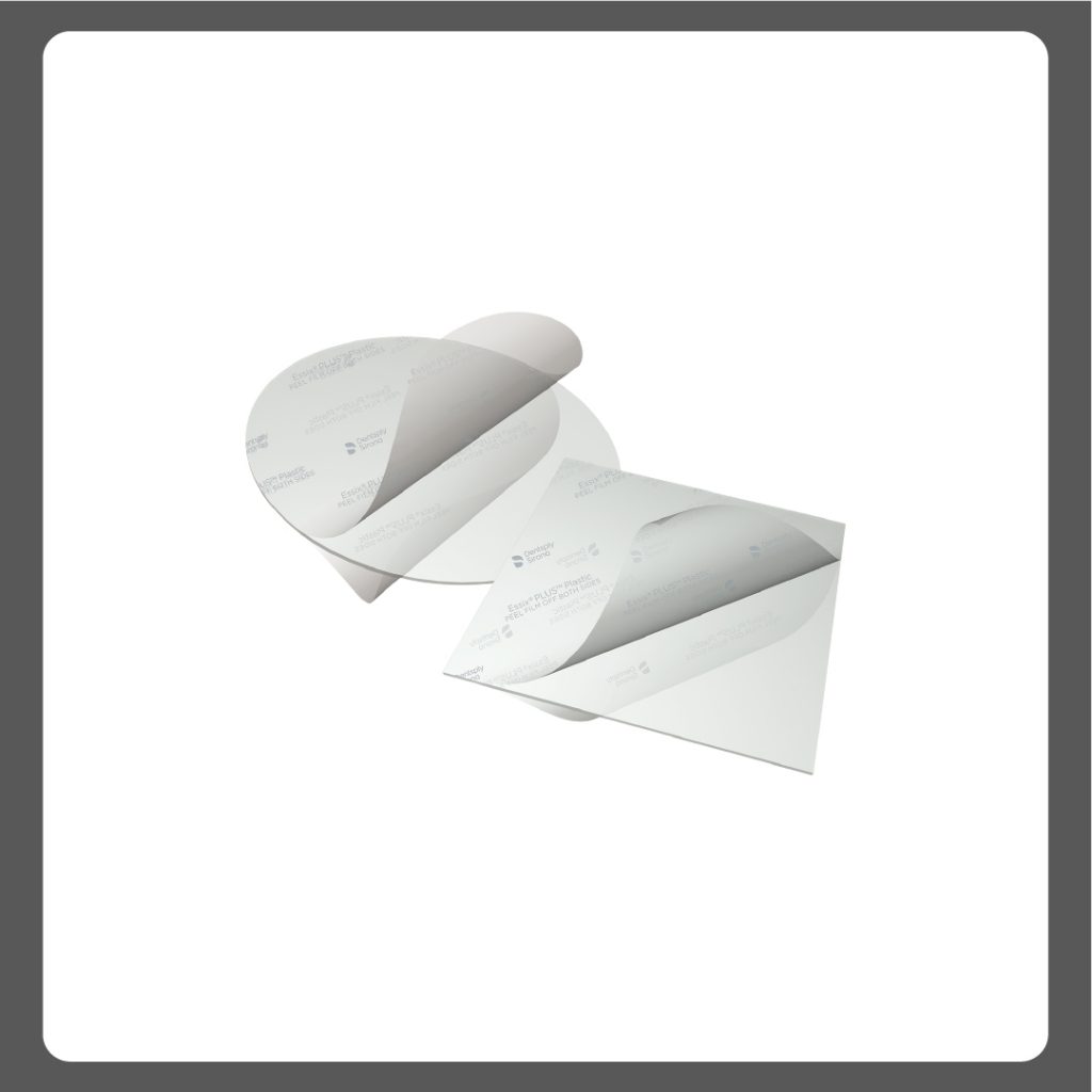 Essix PLUS plastic .040 (1mm) - 5" square 80 ct - SA Dental