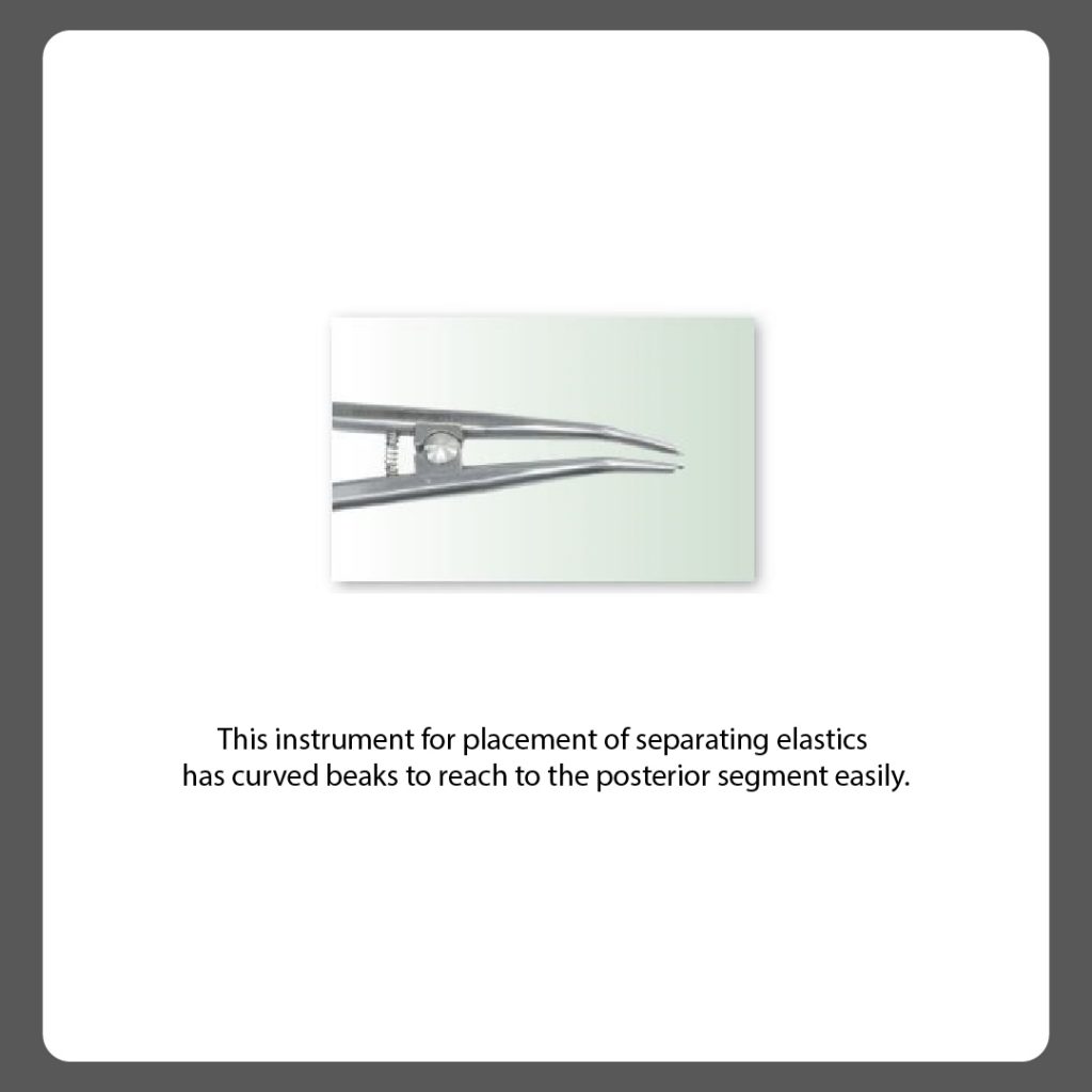 Elastic separating plier - SA Dental